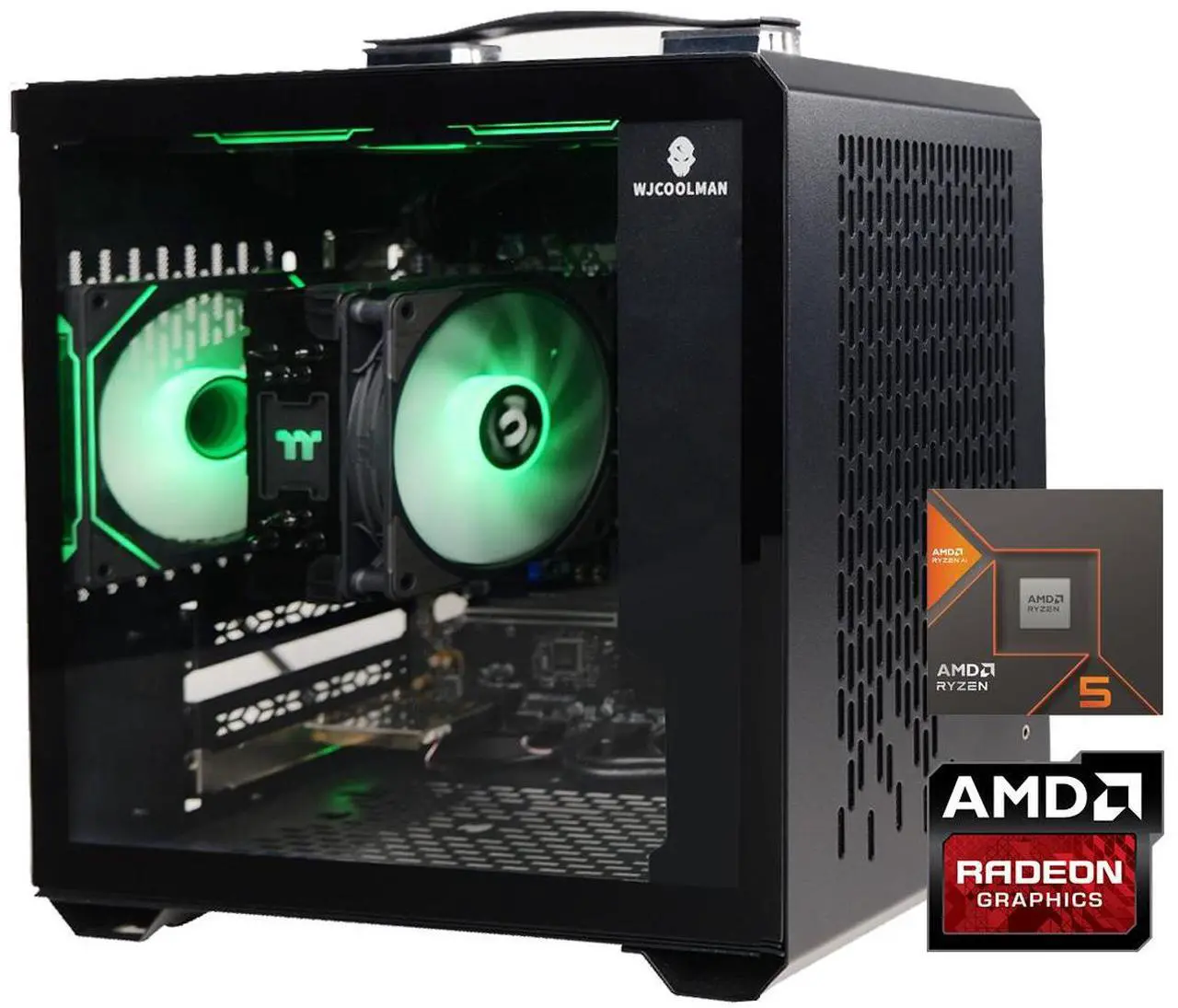YEAH MAGIC Gaming Desktop AMD Ryzen 5 8600G (Beat i9 11900) 16GB DDR5 ...