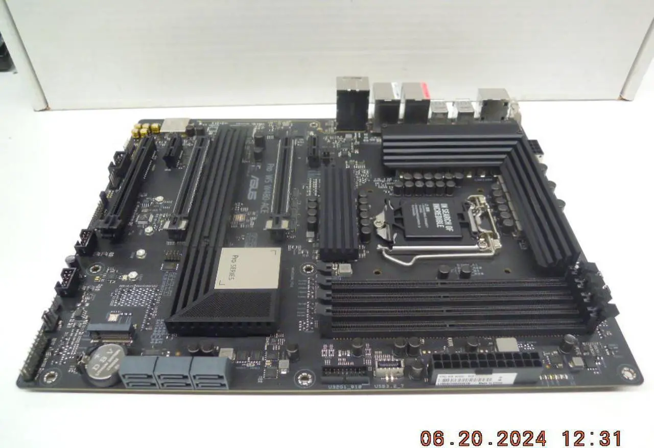 Refurbished: ASUS Pro WS W480-ACE LGA 1200 ATX Intel Motherboard LGA ...