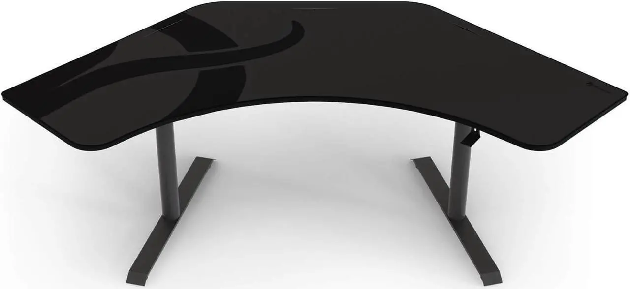 Arozzi Arena Ultrawide Curved Gaming and Office Desk with Full Surface ...