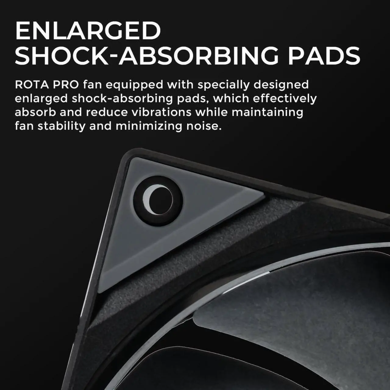 TRYX ROTA PRO 120 120mm Case Fan 4-Pin PWM LCP Material FDB Case Fan ...