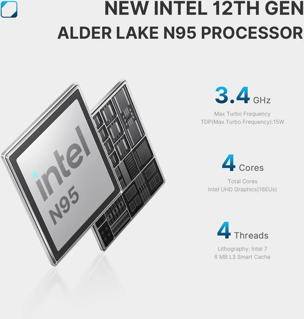 BOSGAME B95 Linux Mini PC, Intel N95 16GB RAM 512GB SSD Mini Server ...