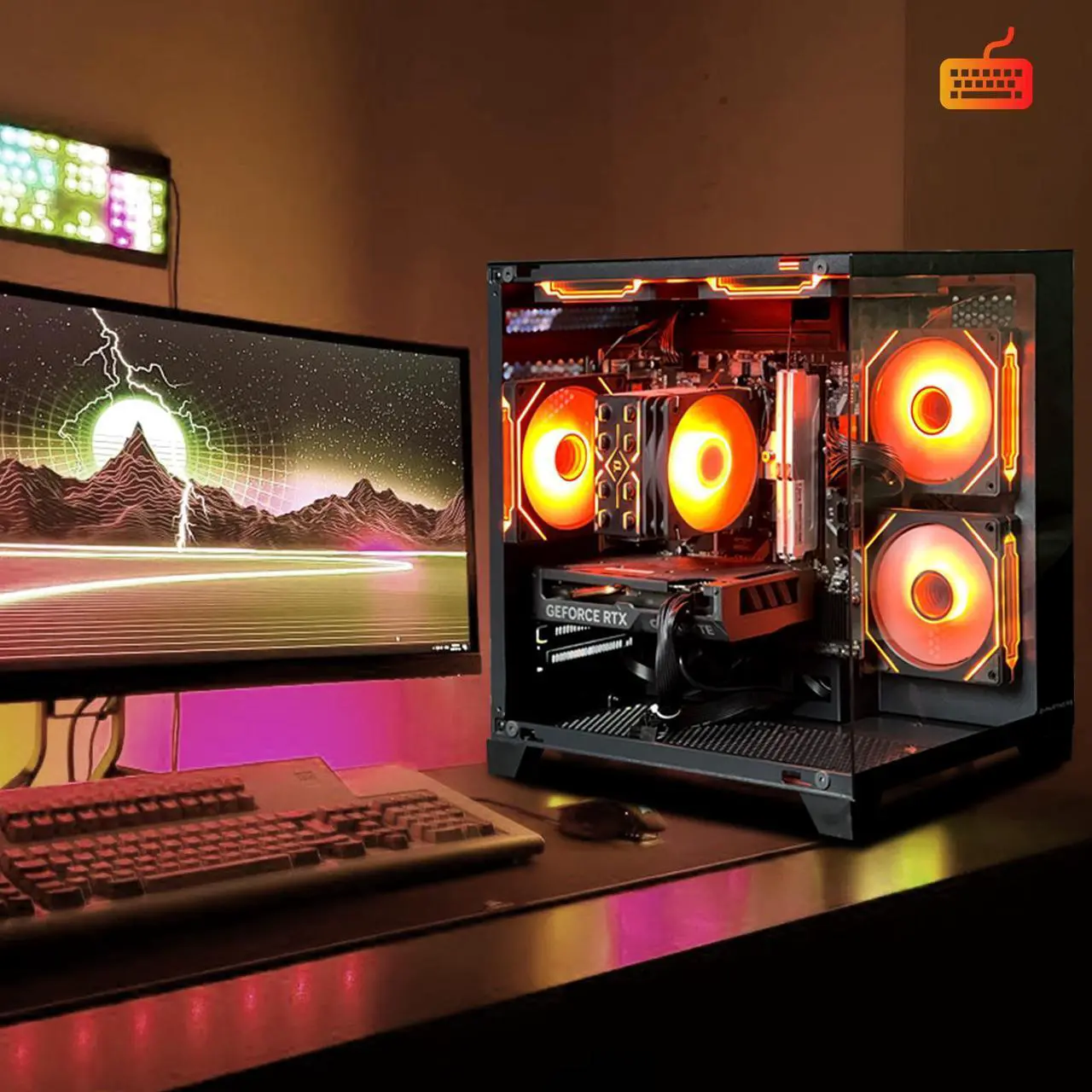 HZG Gaming Desktop Computer PC,AMD Ryzen 5 5600X,GeForce RTX 4060, 32GB ...