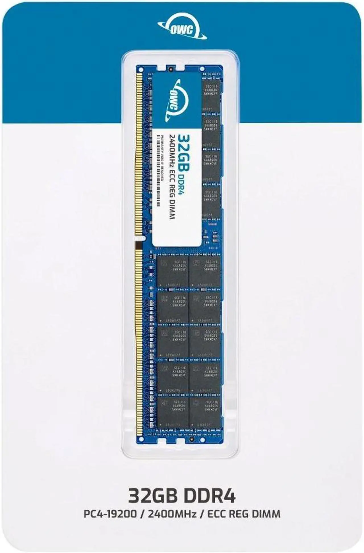 OWC 32GB DDR4 2400MHz PC4-19200 CL17 1.2V 288pin Server ECC Registered RDIMM Memory RAM ...