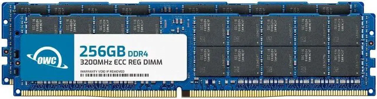 OWC 512GB (2x256GB) DDR4 3200 PC4-25600 CL22 8Rx4 288-pin 1.2V ECC ...