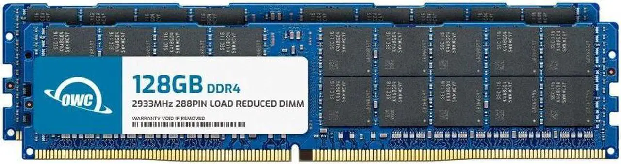 OWC 256GB (2x128GB) DDR4 2933 PC4-23400 CL21 8Rx4 288-pin 1.2V ECC Load ...