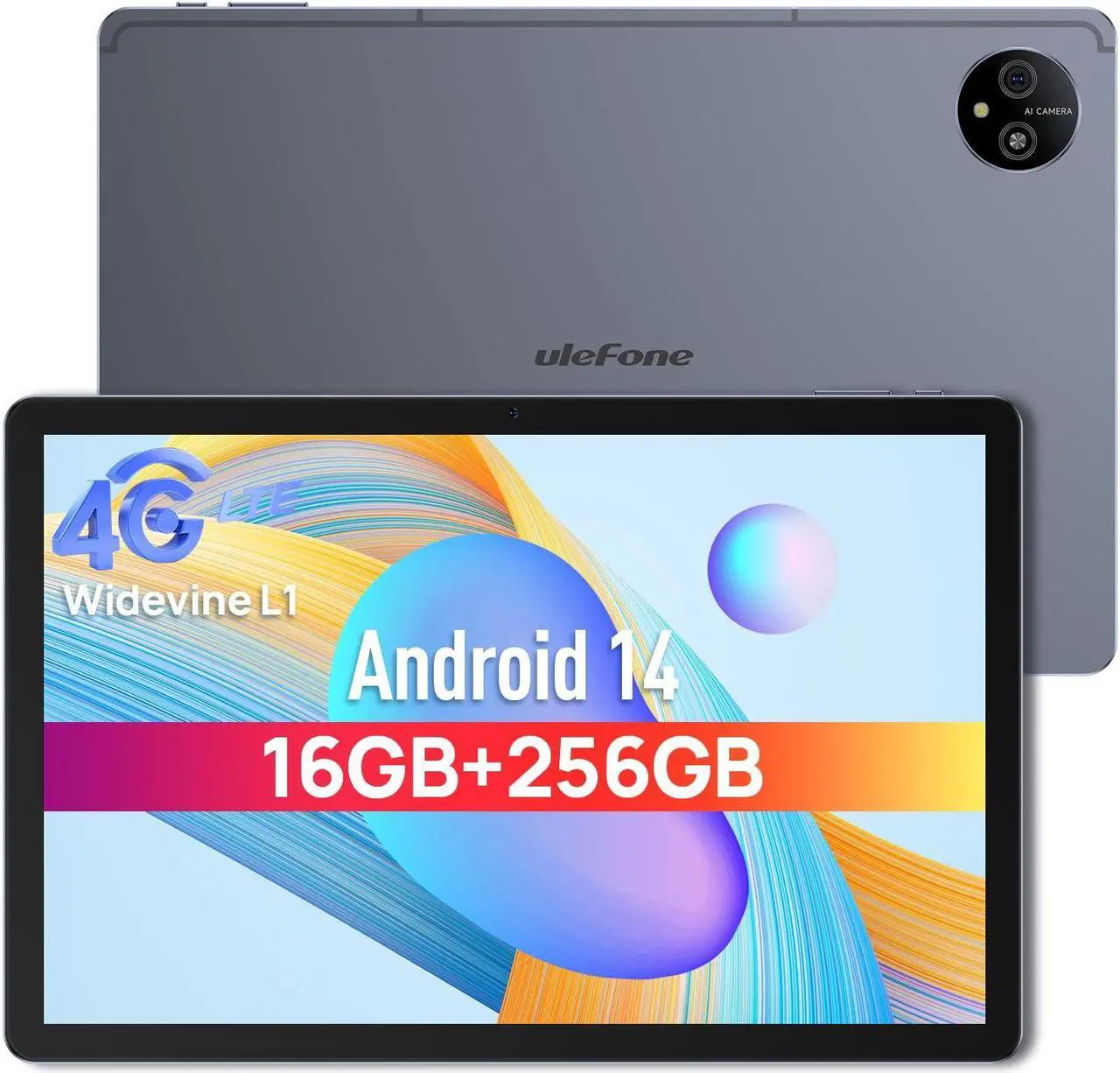 Ulefone Tab A11 Pro Android 14 Tablet, MTK Helio G99 16GB+256GB/1TB Expansion, 11" FHD+ Display ...