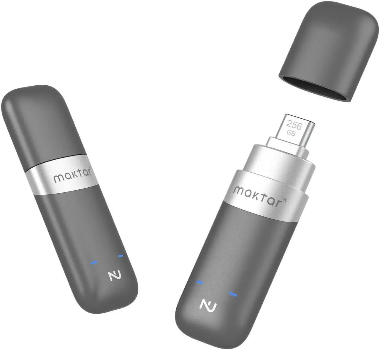 MAKTAR Nukii NFC USB C Flash Drive - USB Thumb Drive with Patented NFC ...