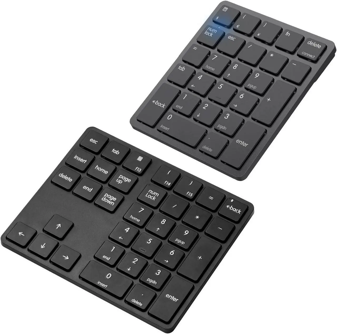 havit Wireless Number Pad for Laptop, Rechargeable 26 and 34-Key ...