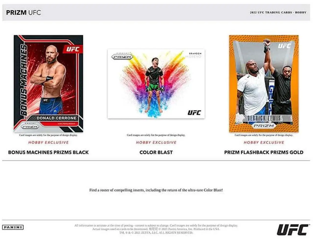 2022 Panini Prizm UFC Hobby Box -12 Packs - Newegg.com