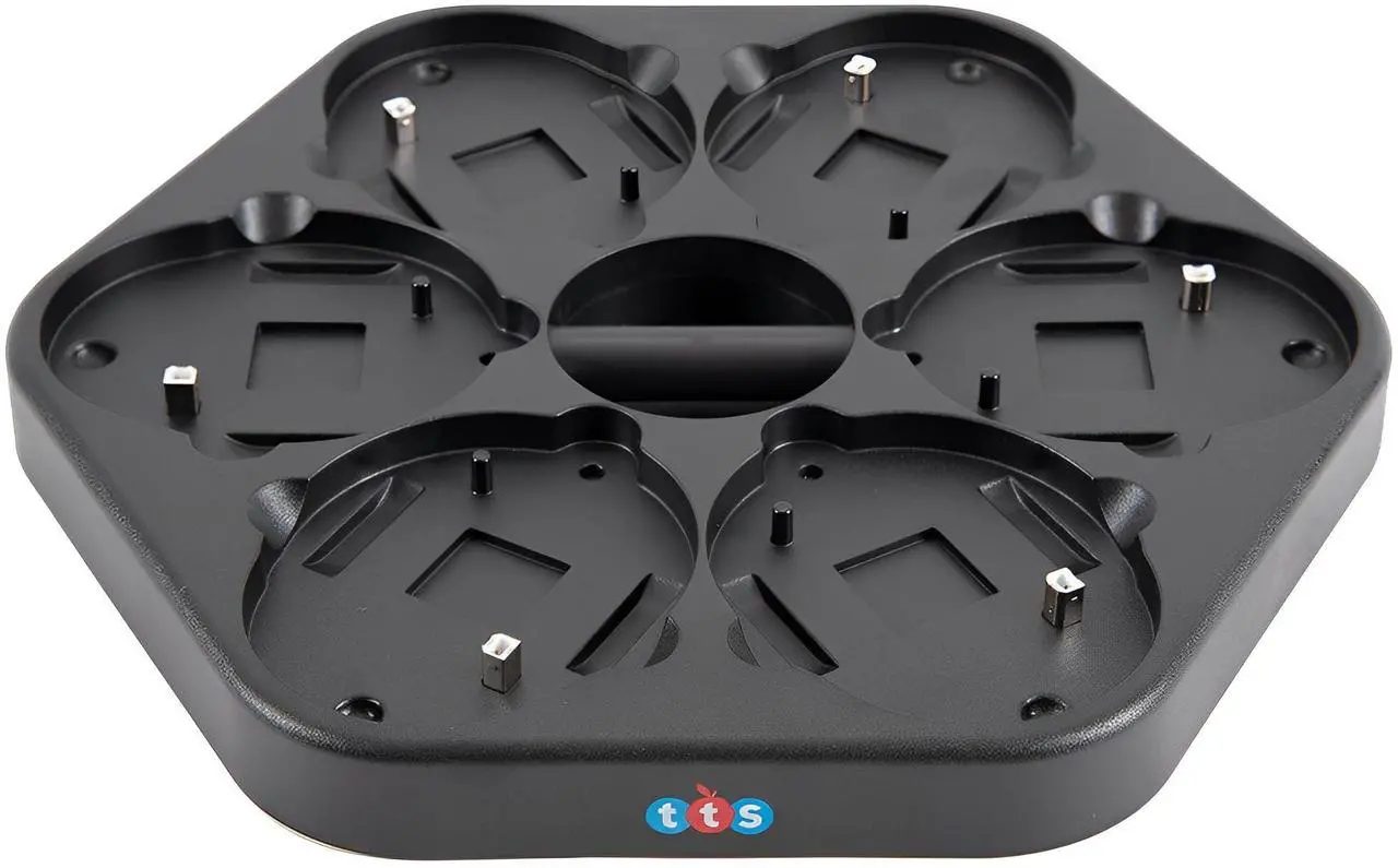 TTS 6-Slot Docking Station with USB Cable for STEM Bee-Bot & Blue-Bot ...