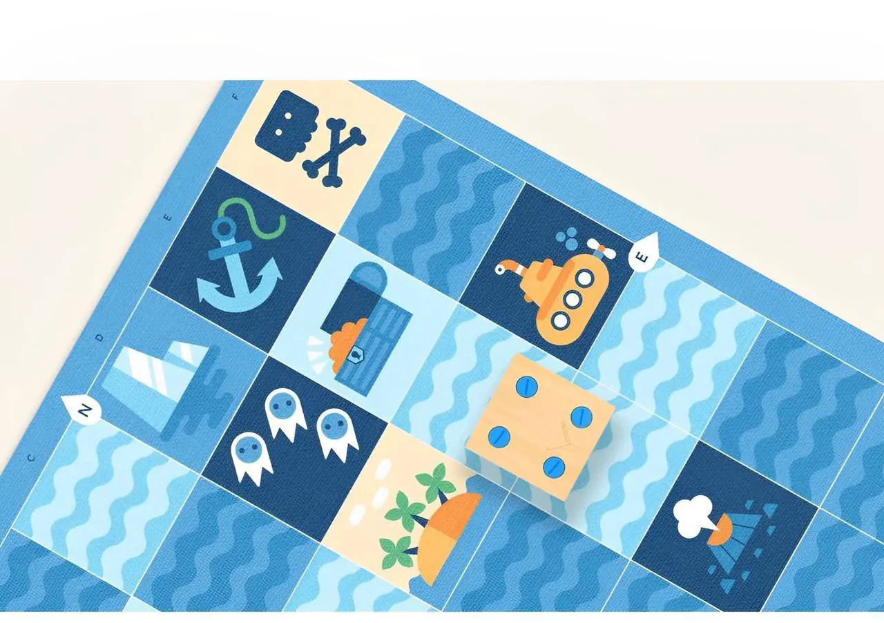 Primo Blue Ocean Adventure Map Fabric Play Mat for Cubetto STEM Coding ...