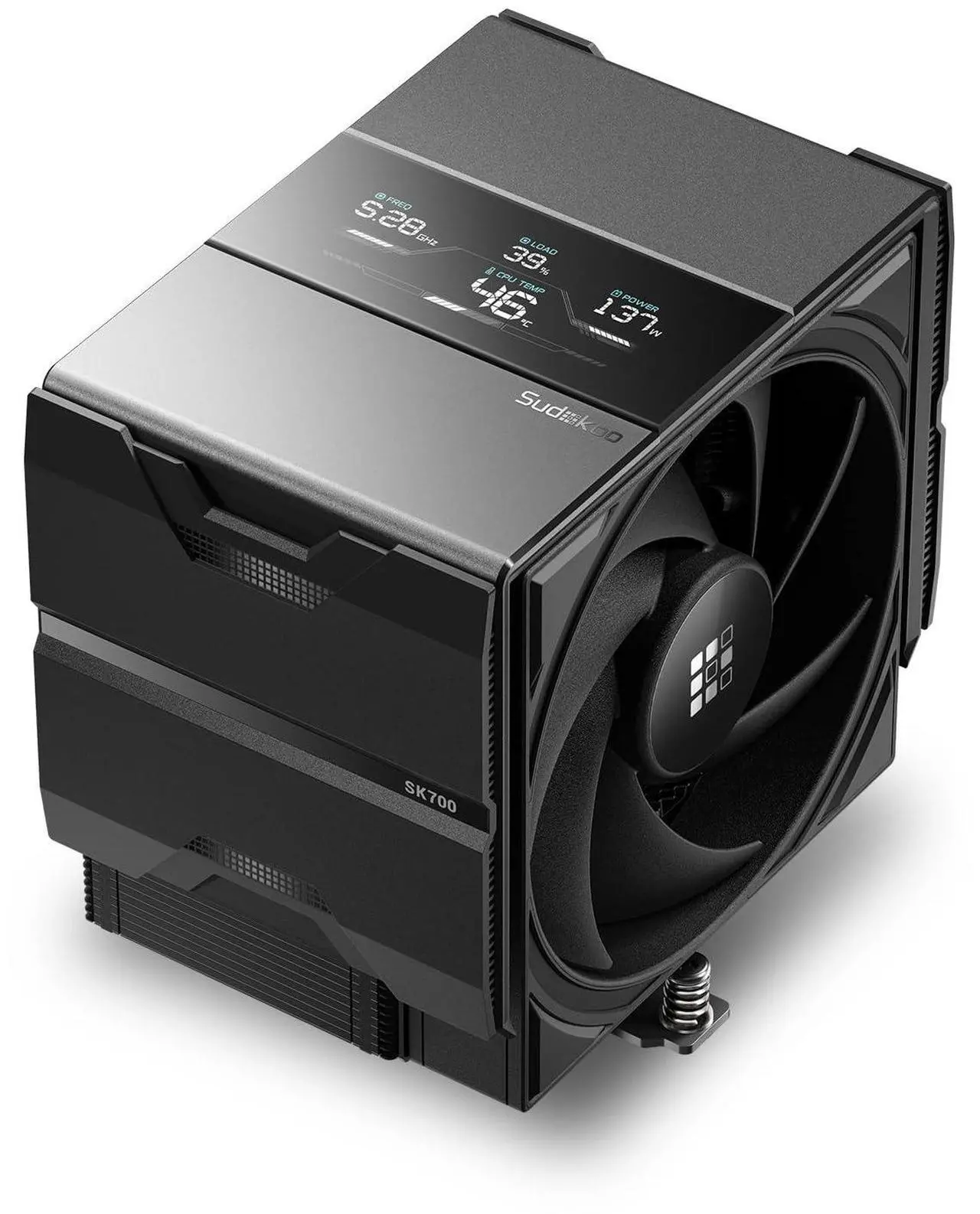 Sudokoo SK700V AM5-Designated CPU Air Cooler, Single Tower, 7 Heatpipes ...