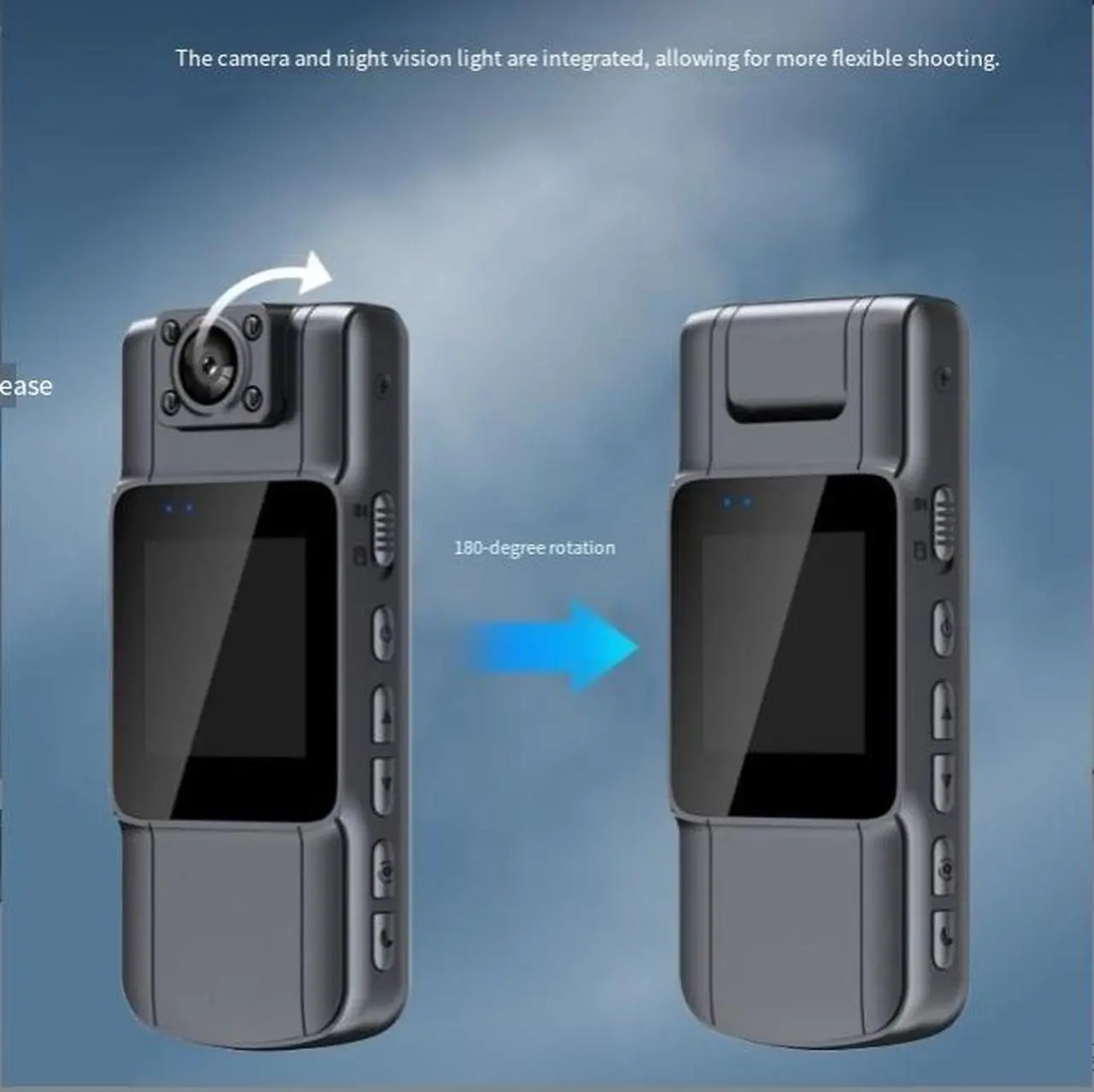 L11 High Definition Handheld Camera Porta ble Head-Back Clamp video ...