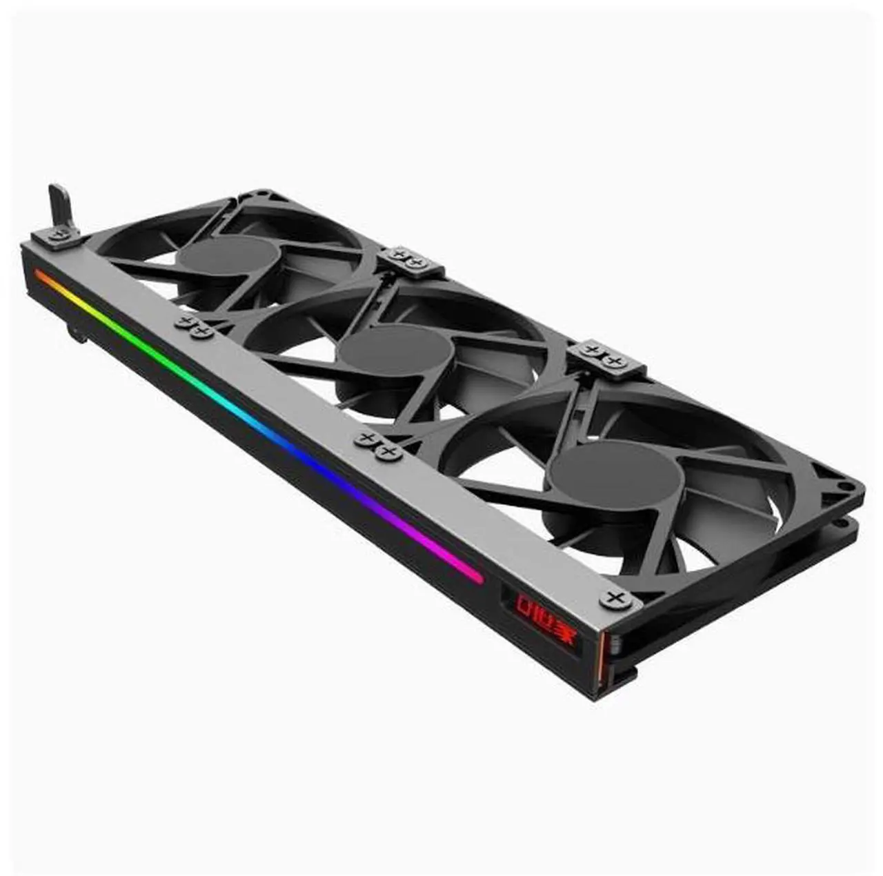 Graphics card side-blown fan bracket, gaphics card backplate cooler ...