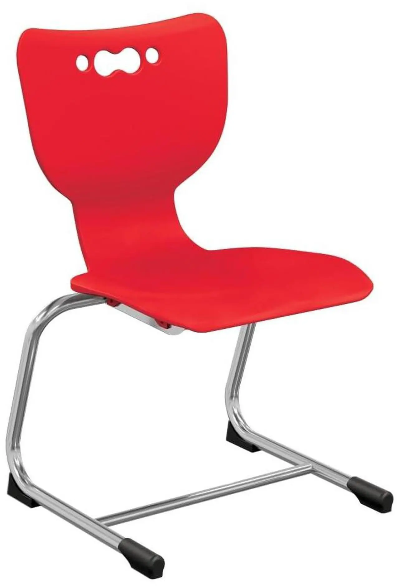 MooreCo 53216-1-RED: Hierarchy Cantilever School Chair,16" Height ...