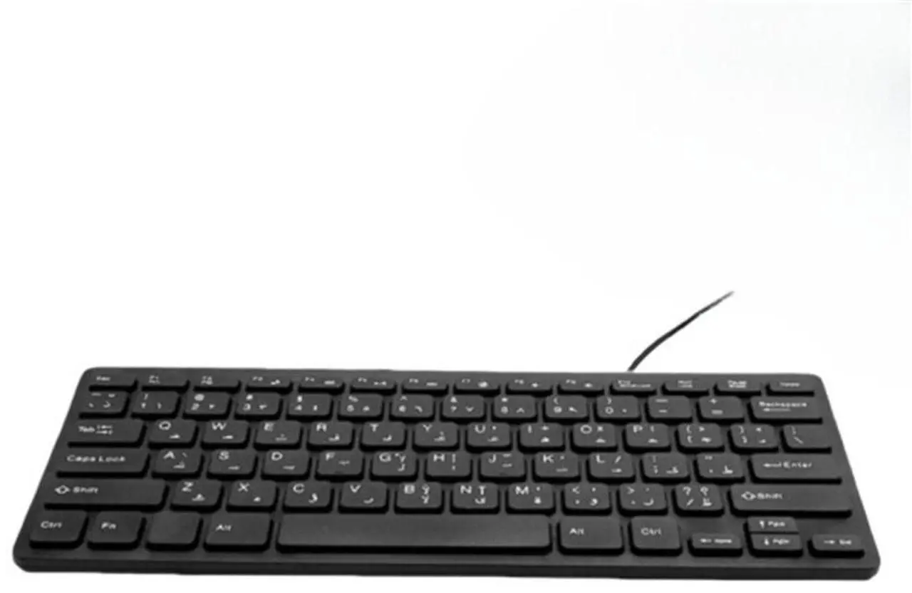 Wired USB Arabic/English Bilingual Keyboard for Tablet/PC/Laptop/IOS ...
