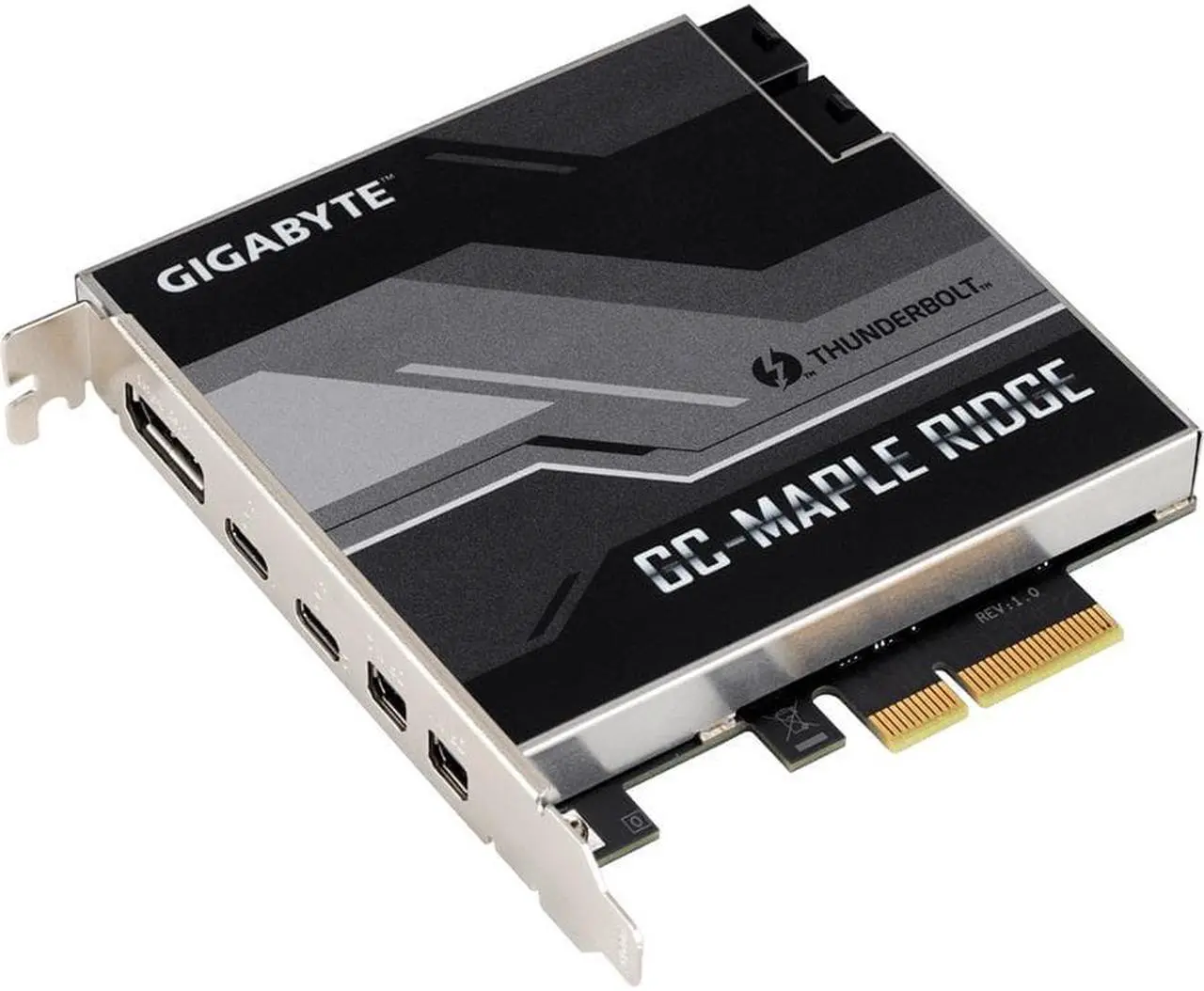 GIGABYTE GC-MAPLE RIDGE Thunderbolt 4 PCI-Ex4 add on Card USB Type-C ...