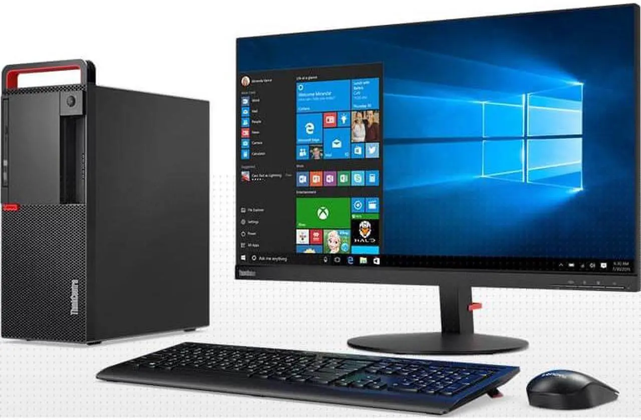 Lenovo ThinkCentre M910t 10MM000MUS Desktop Computer - Intel Core i7 ...