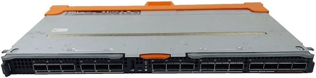 Refurbished: DELL RFX85 MX9116N 4X 100gbe Qsfp28+ 12X Qsfp28 Fb Switch ...