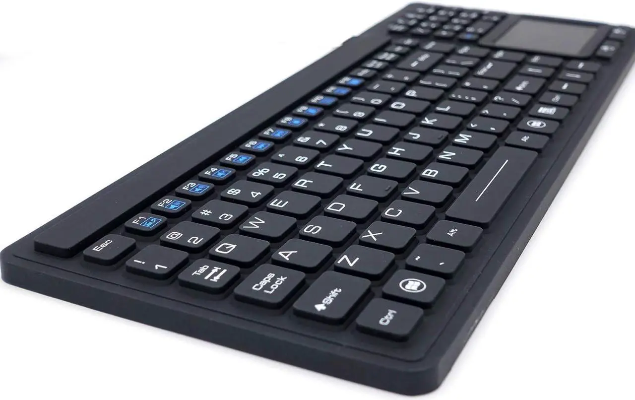 SolidTek Keyboard with Touchpad - Industrial IP68 Waterproof Rugged ...