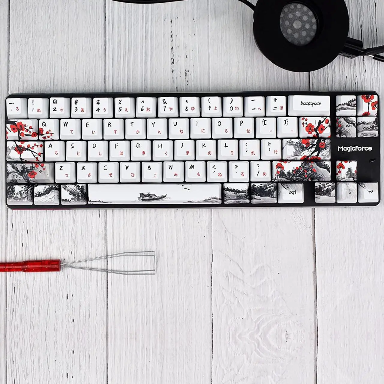 MOLGRIA Keycaps 71 Set for Gaming Mechanical Keyboard, Custom PBT OEM ...