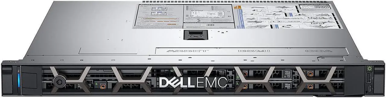 Dell EMC PowerEdge R340 1U Rack Server 1 x Xeon E-2234 8 GB RAM 1 TB 1 ...