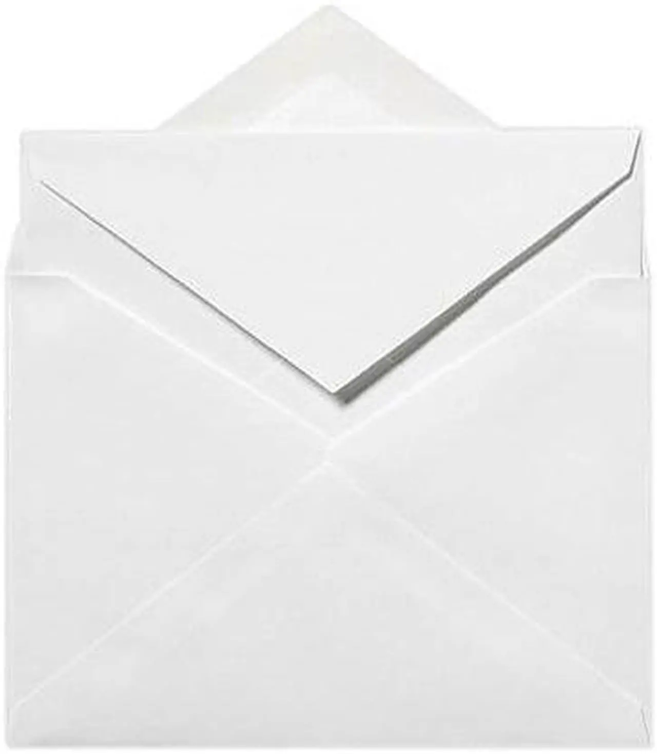 LUX LEE Bar Outer Envelopes (5 1/2 x 7 1/2) 50/Box Brilliant White ...