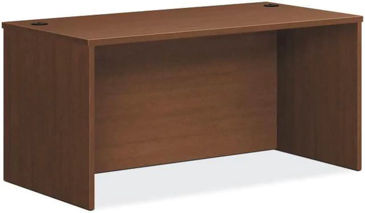 HON Foundation Desk Shell 60"W x 30"D Shaker Cherry Finish LM6030F ...