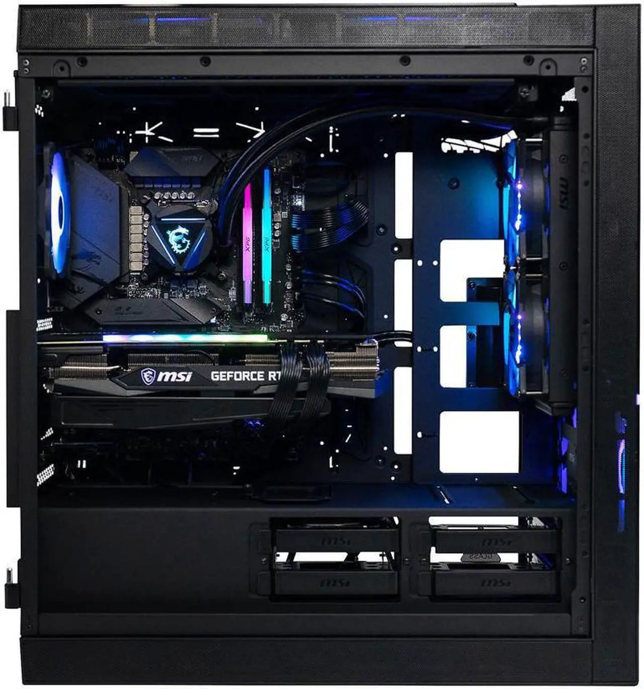 Refurbished: MSI Infinite RS 10TD Gaming & Entertainment Desktop PC ...