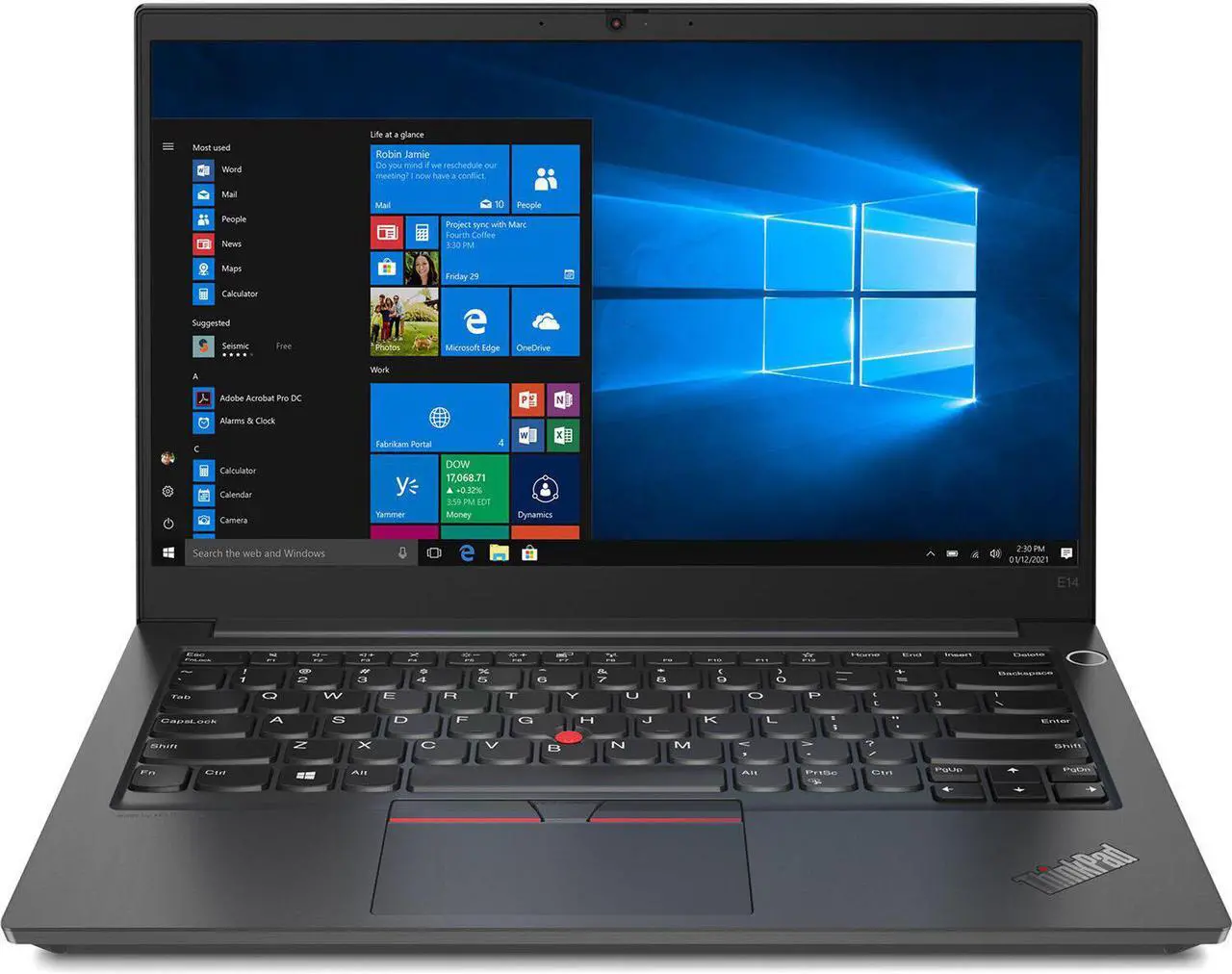 Refurbished: Lenovo ThinkPad E14 Gen 3 Home & Business Laptop (AMD ...
