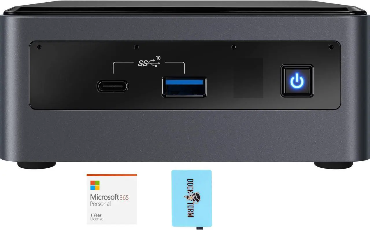 Intel NUC Kit Home & Business Mini Desktop (Intel i5-10210U 4-Core ...