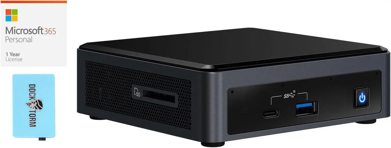 Intel NUC Kit NUC10I3FNK Business Mini Desktop (Intel i3-10110U 2-Core, Intel UHD, 32GB RAM, 1TB ...