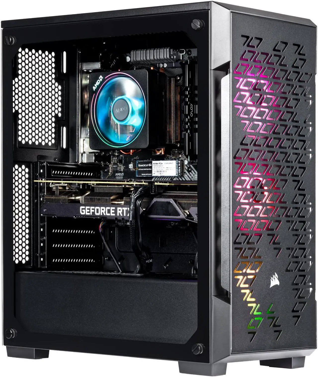 Velztorm Fultix Custom Built Gaming Desktop PC (AMD Ryzen 5-5500 6-Core ...