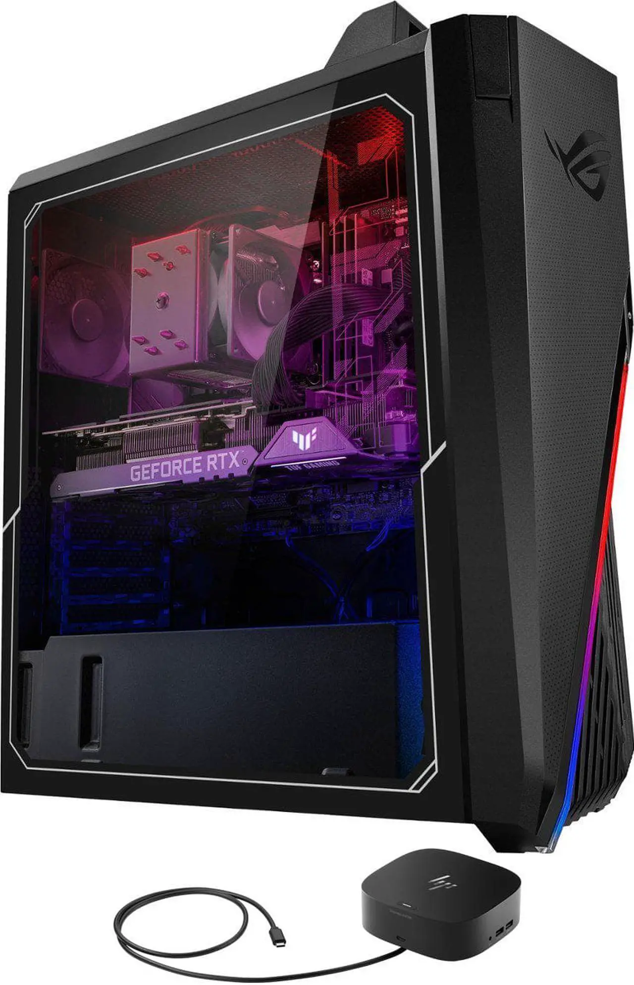 ASUS ROG Strix GT15 G15 Gaming & Entertainment Desktop PC (Intel i7 ...