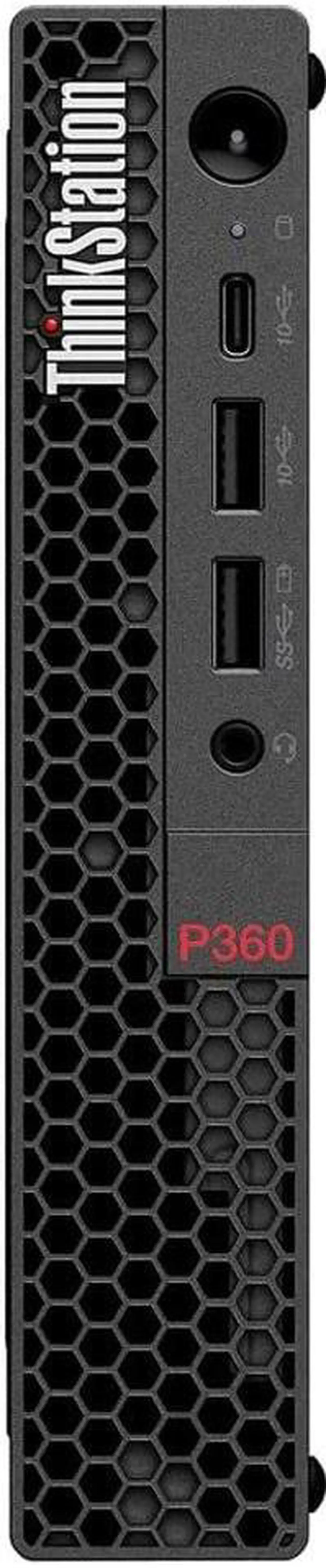 Lenovo ThinkStation P360 Tiny Business Mini Desktop (Intel i7-12700T 12 ...