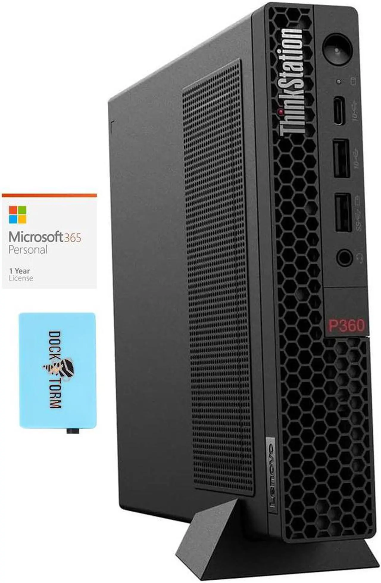 Lenovo ThinkStation P360 Tiny Business Mini Desktop (Intel i7-12700T 12 ...