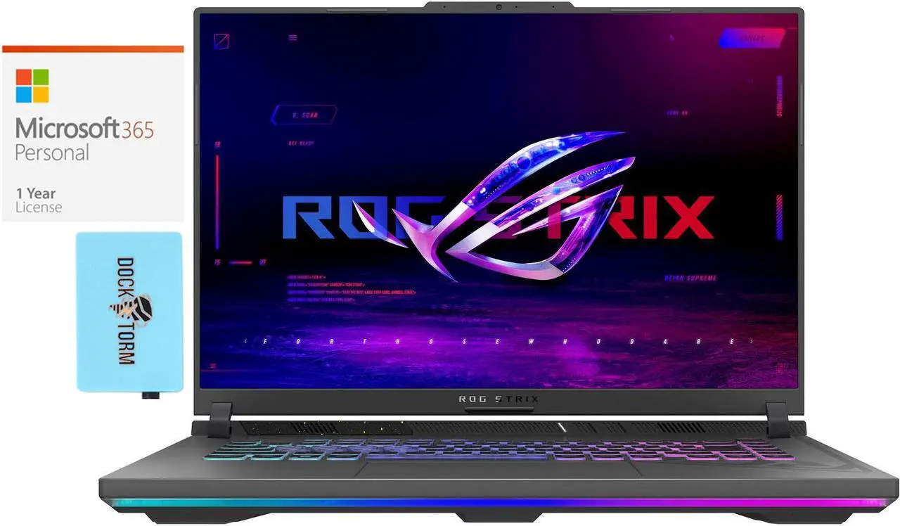 ASUS ROG Strix G16 G614 Gaming & Entertainment Laptop (Intel i9-14900HX ...