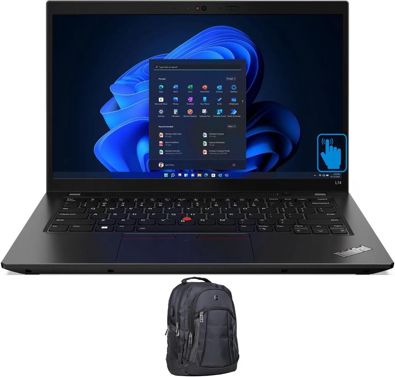 Lenovo ThinkPad L14 Gen 3 Home & Business Laptop (Intel i5-1235U 10 ...