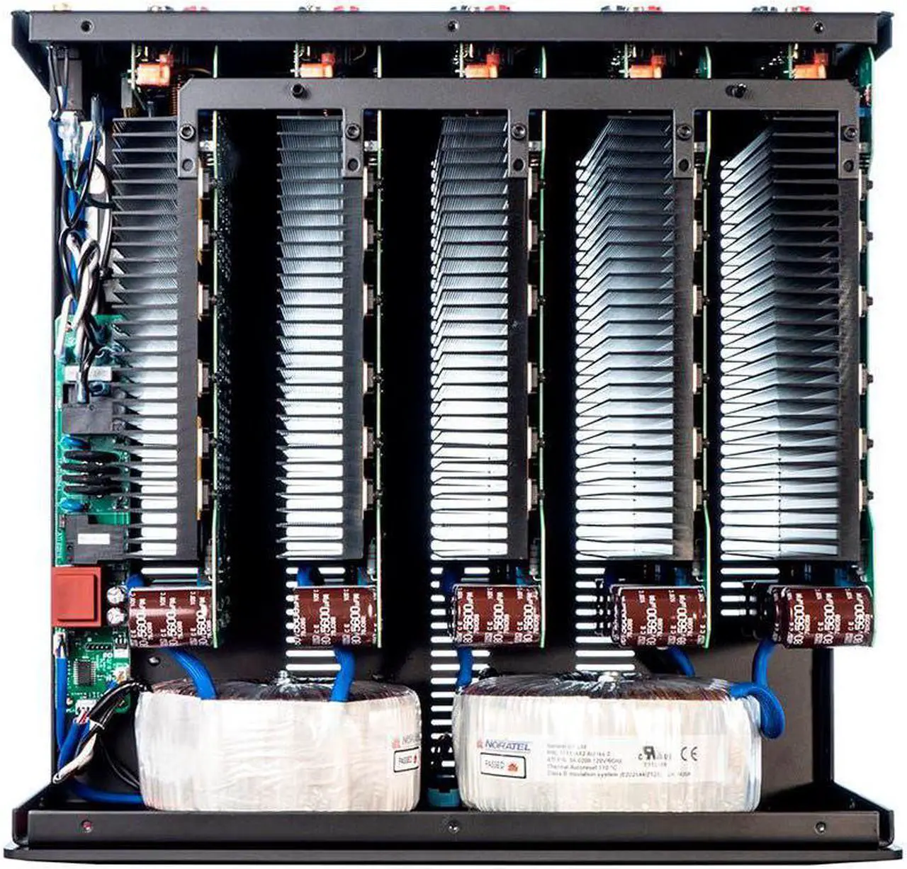 Monoprice Monolith Multi-Channel Power Amplifier - Black With 5x200 ...