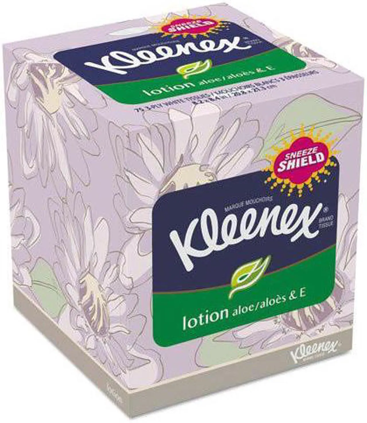 Facial Tissue, Lotion, Upright, 75SH/BX, White - Newegg.com