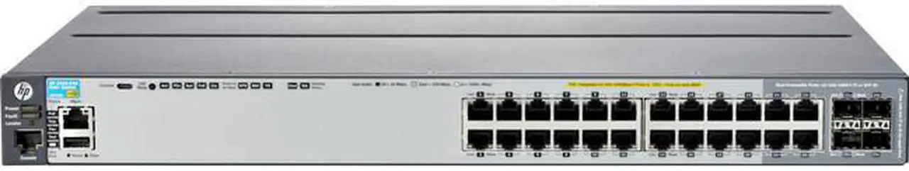 Refurbished: HP 2920-24G-POE+ Switch (J9727A) - Newegg.com