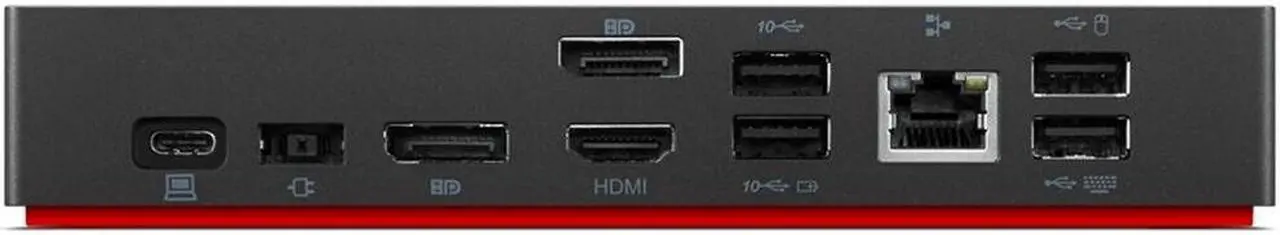 Refurbished: Lenovo LDA-KP 90W Power Delivery Docking Station, Black ...