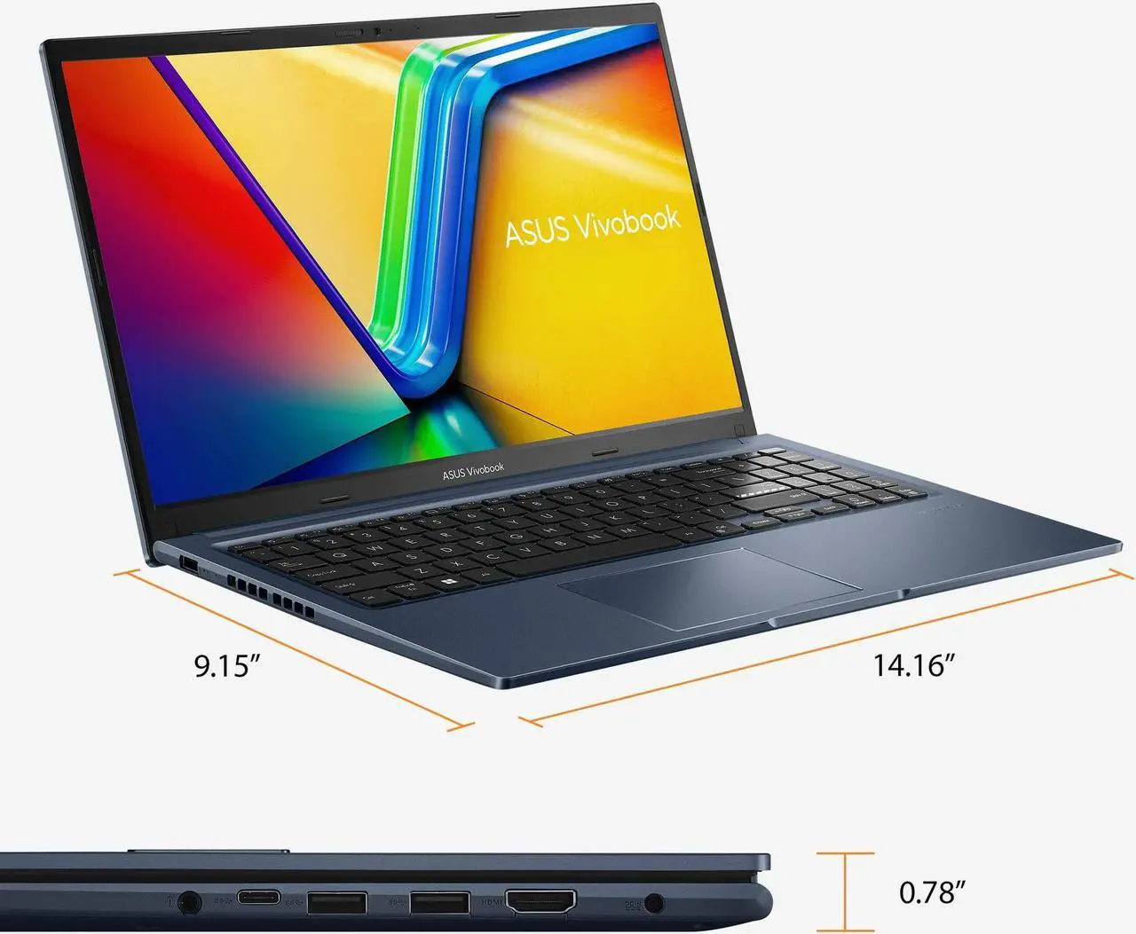 ASUS VivoBook 15.6" Full HD TouchScreen Laptop,Intel Core i7-1255U,40GB ...