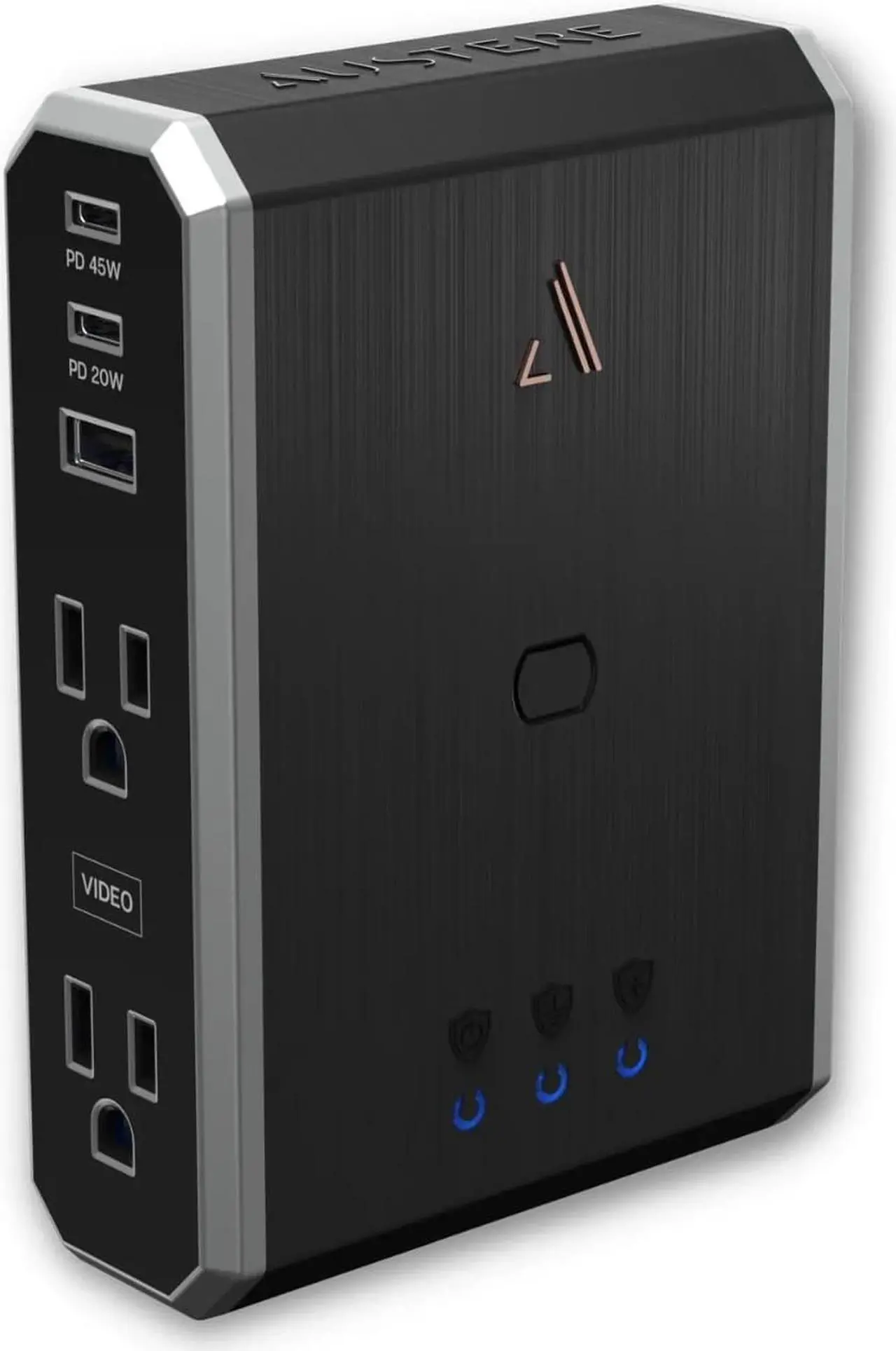 Austere 7S-PS4-US1 4-Outlet Power with Omniport USB (2022) - Newegg.com