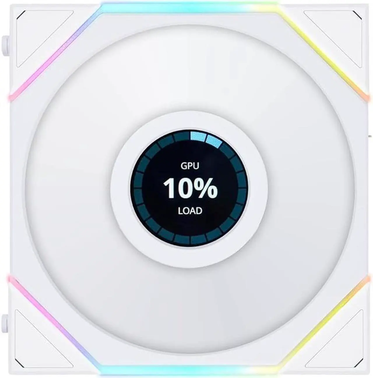 Lian Li UNI FAN TL LCD Reverse Blade 120 RGB 3 pcs Pack White Color ...