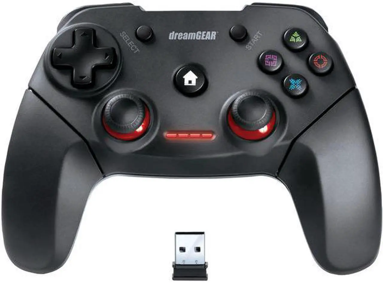 dreamGEAR DGPS3-3881 Shadow Pro Wireless Controller for PS3 & PC - Newegg.com