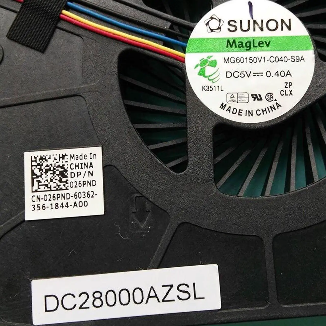 New original cpu fan for Dell Precision M6700 M5700 laptop CPU cooling ...