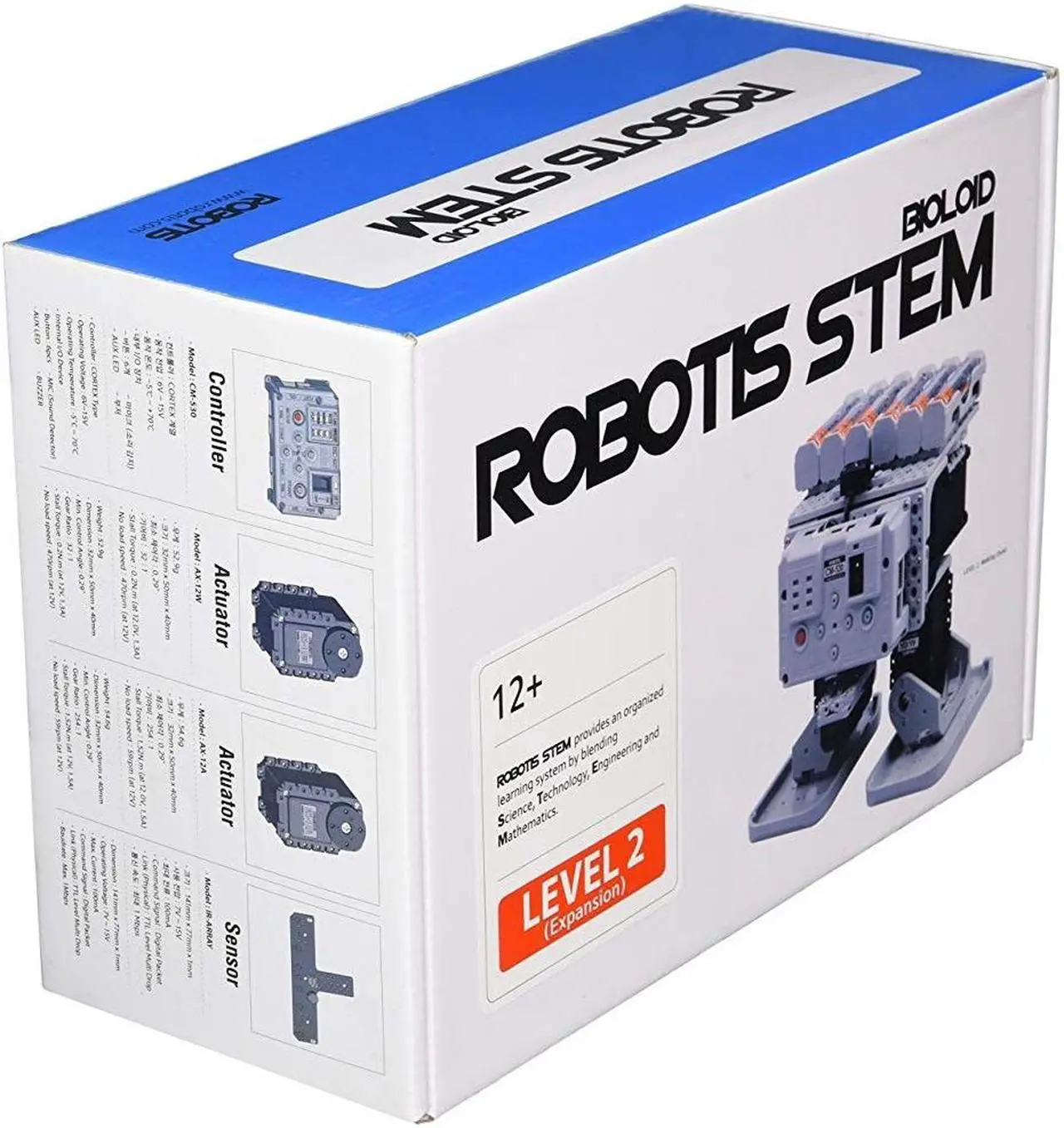 Robotis STEM Level 2 EN Robotis STEM Educational Robot Kit 901-0029-200 ...
