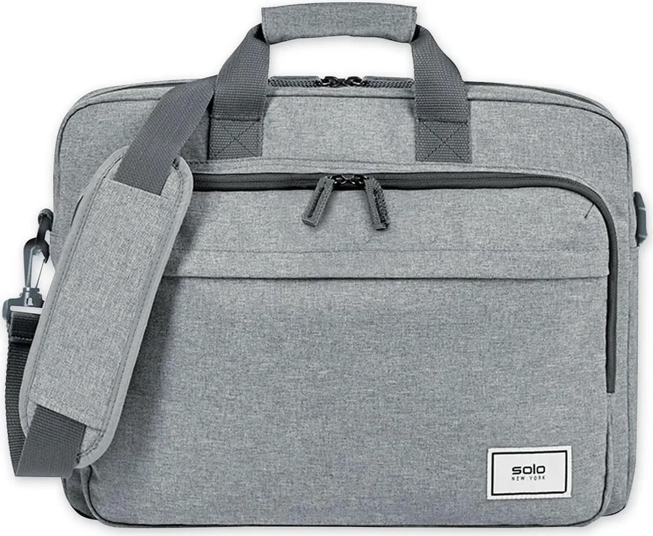 SOLO Briefcase Grey - Newegg.com