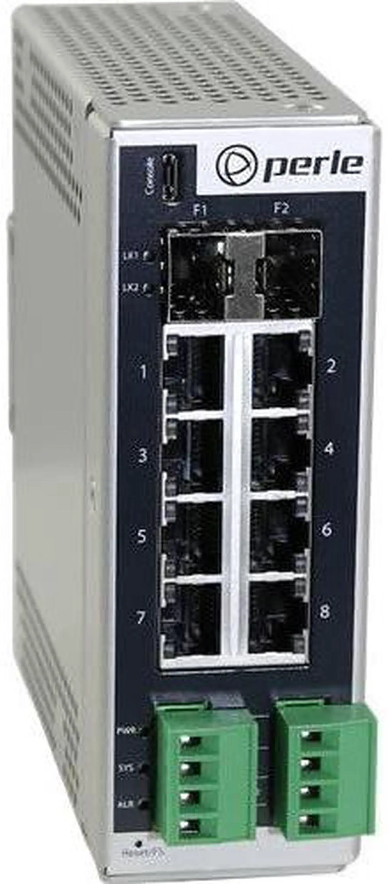 Perle Industrial Managed Ethernet Switch with 10 ports 07017280 ...
